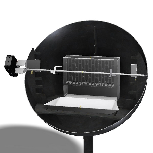 Drehspiess für Bubble Grill - Metall Werk Zürich AG